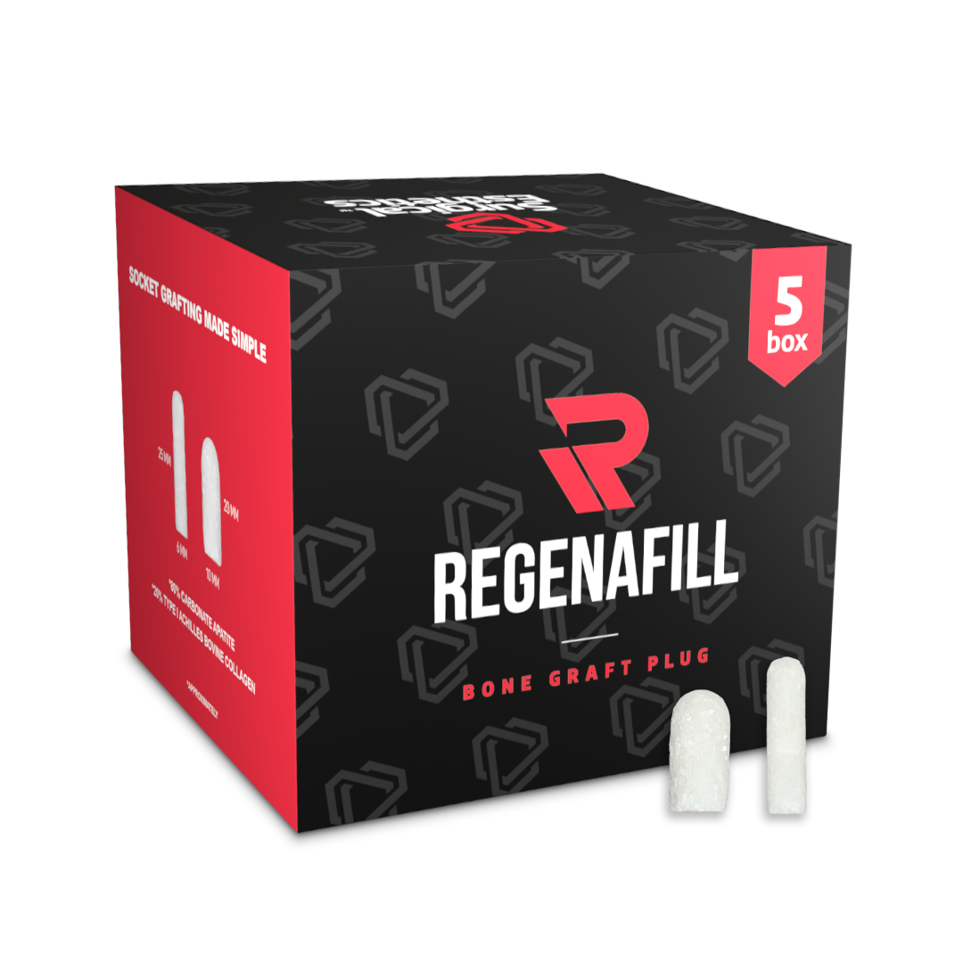 REGENAFILL™ Bone Graft Plug (5-pack) – Surgical Esthetics Specials Shop